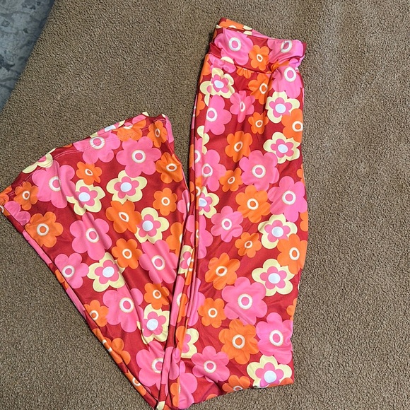 SHEIN | Pants & Jumpsuits | Shein Retro Bell Bottom Pants | Poshmark
